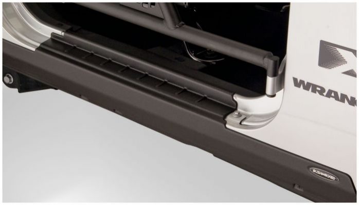 Bushwacker 14011 Black Trail Armor Rocker Panel & Sill Plate Covers for ...
